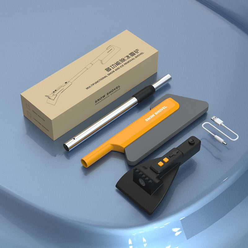 BowLift | 4-in-1 Car Snow Brush and Ice Scraper, with Rehcageable LED ...