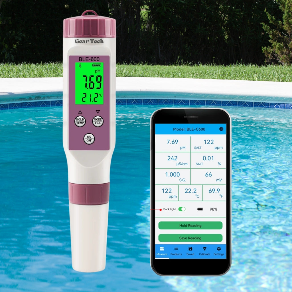 BowLift | Digital Pool Tester – Measuring device for pH and chlorine ...
