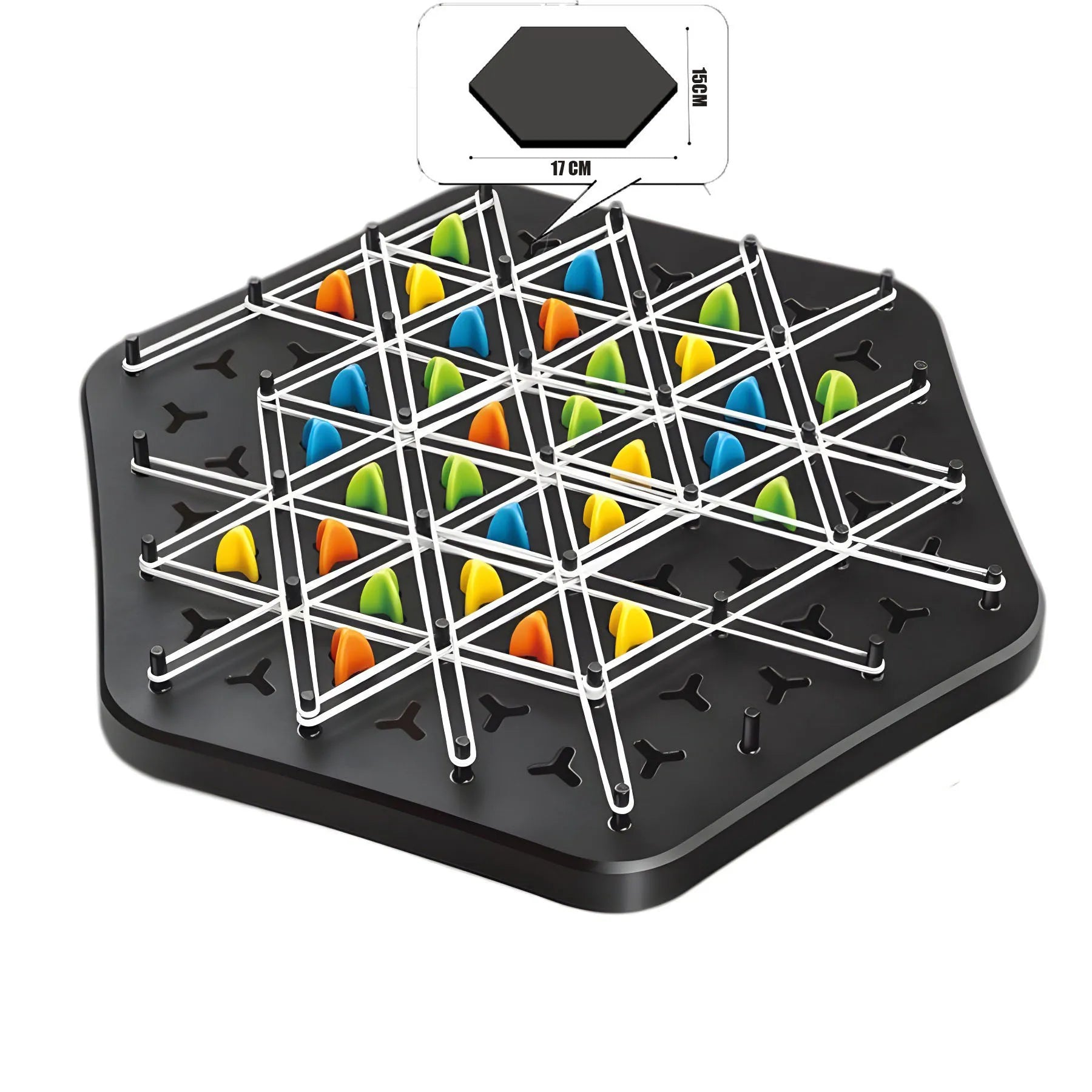 BowLift | Triangle Tactics Board Game | Strategic Game for 2-4 Players ...