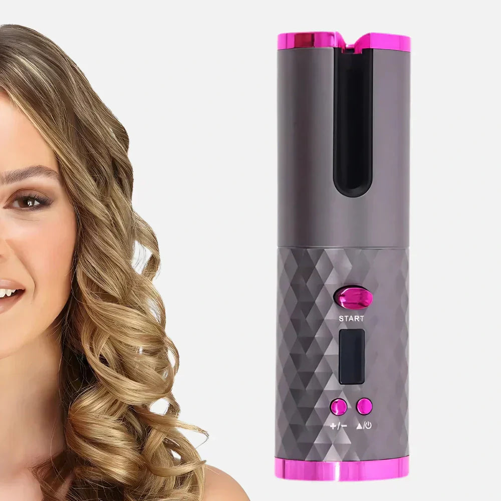 Ceramic Hair Curler - Automatic Rotation – Halri
