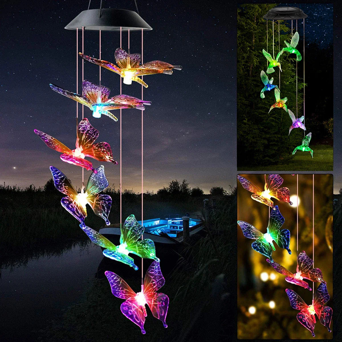 BowLift | Solar Birds - Solar-powered garden lights – Halri