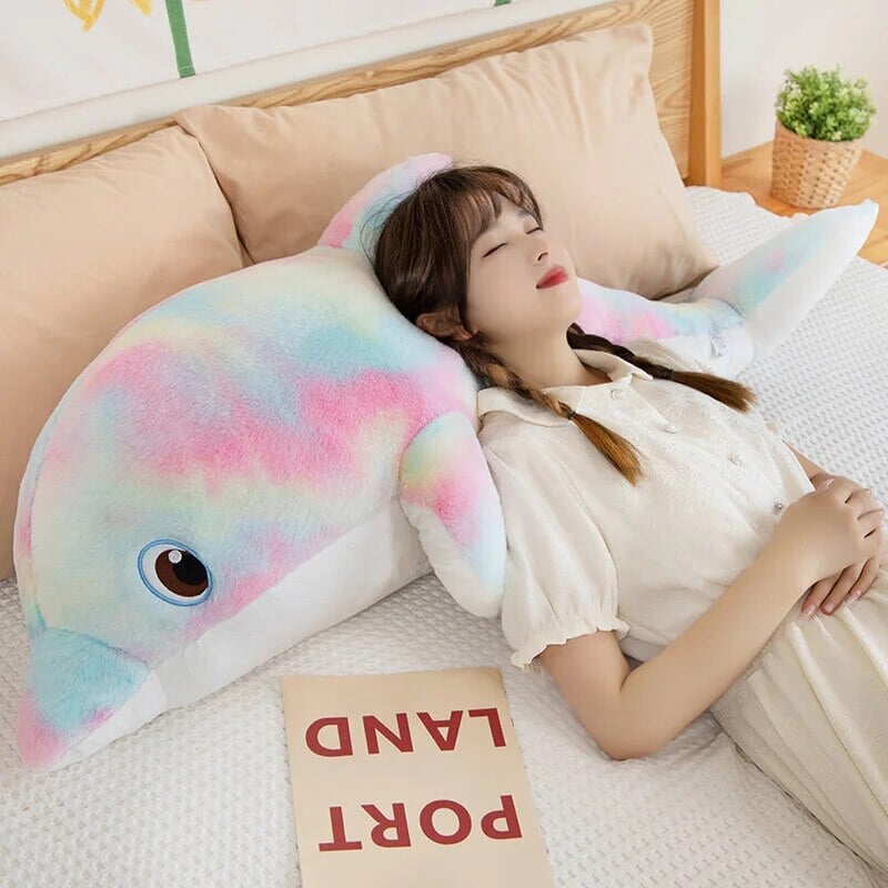 BowLift | Fluffy Galaxy Dolphin Plushies – Halri