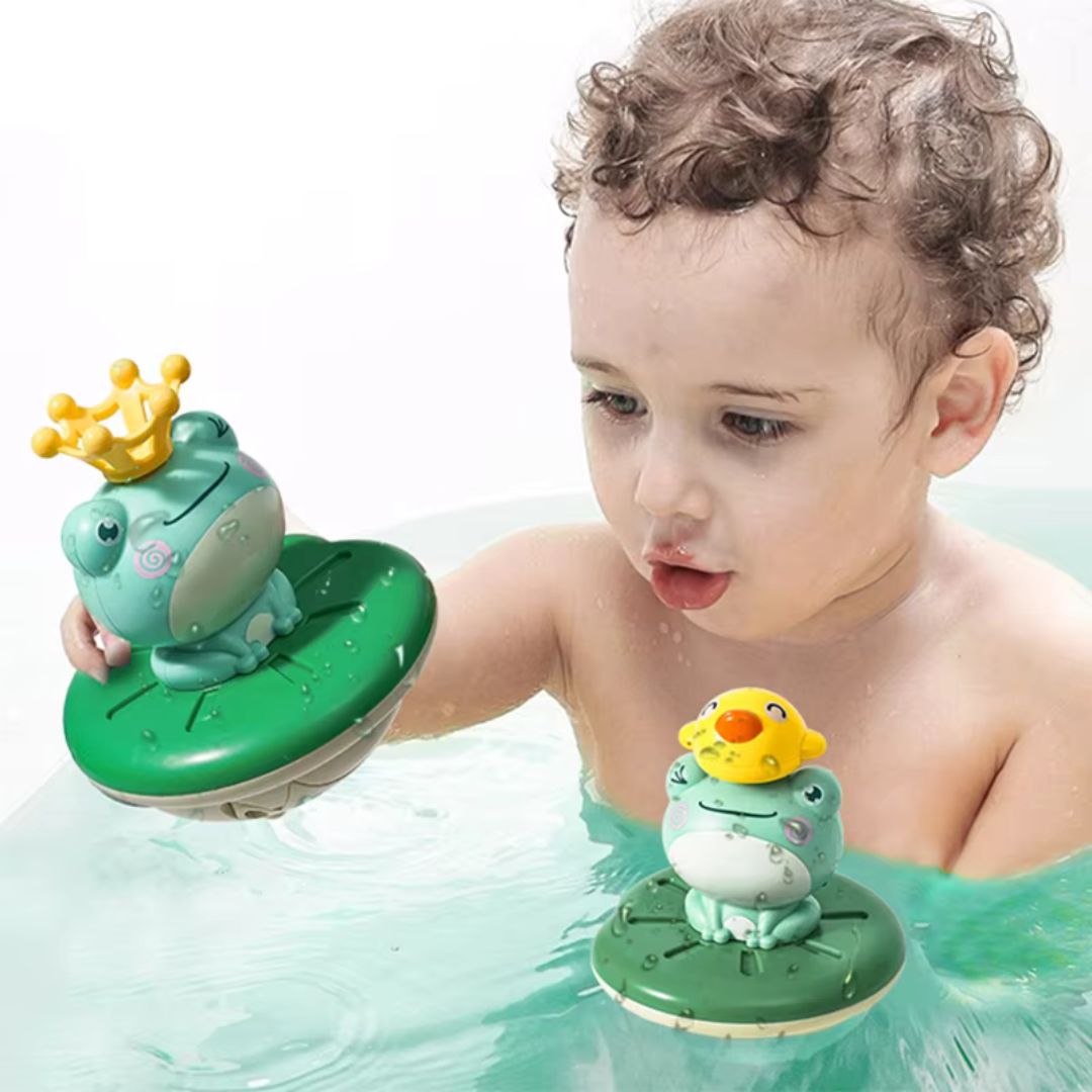 BowLift | Frog Fountain Bath Toy – Halri